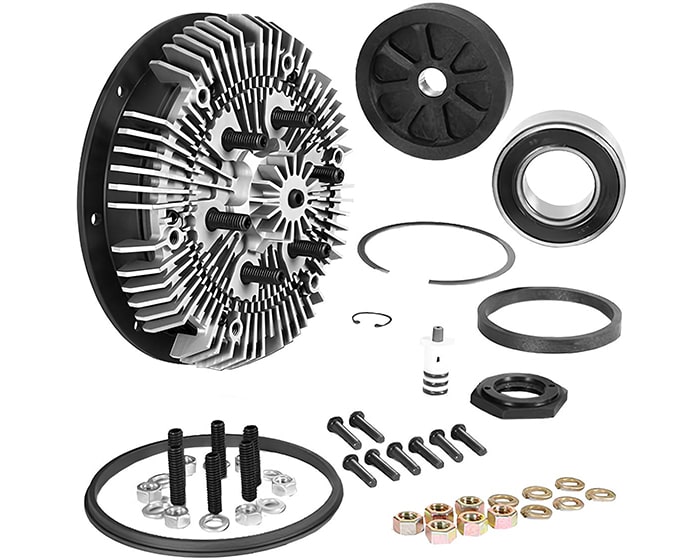 Kit Masters® 24-256 | 2.56″ Fan Pilot, Dual Pulley GoldTop Fan Clutch ...