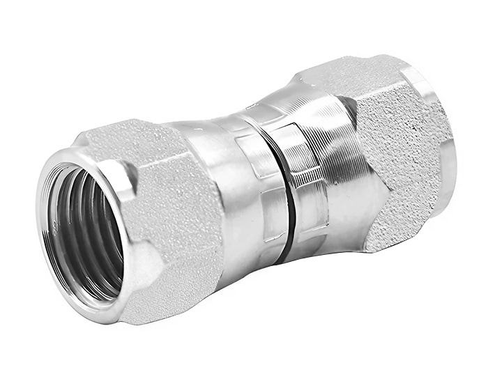 5/8″ Female JIC, Flare Adapter Fitting, Swivel Union, Steel (S3542-10 ...